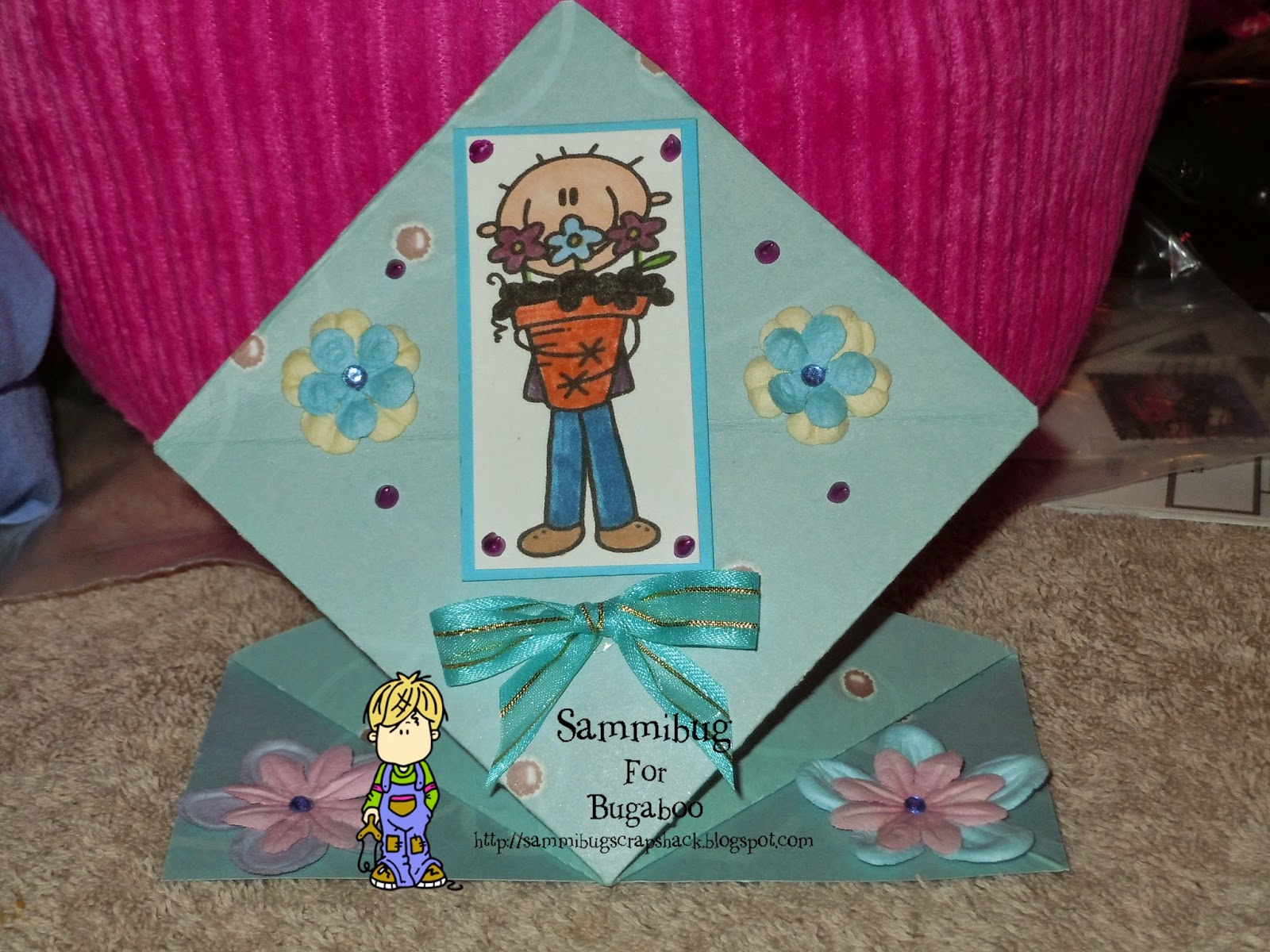 Sammibug's Scrapshack: Spring Up With Some Flowers
