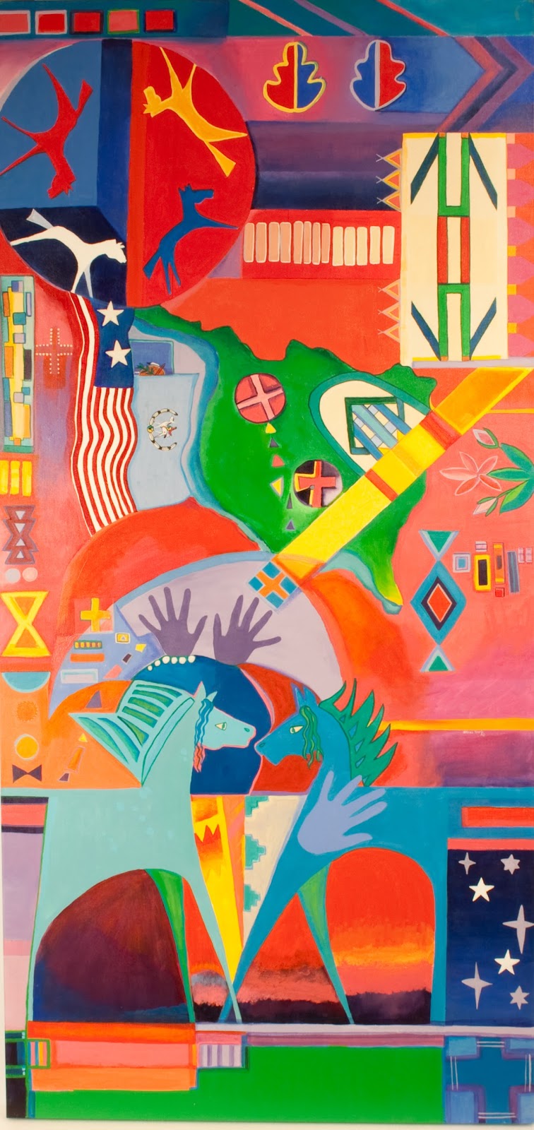 The Ledger Art of Sharron Ahtone Harjo