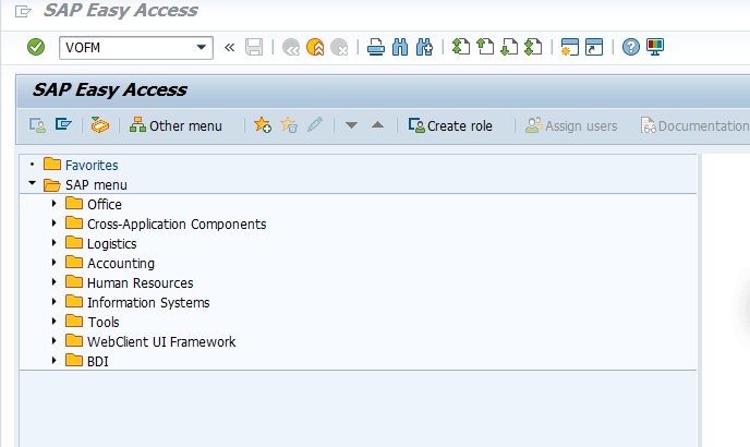SAP TECH: VOFM Routines introduction