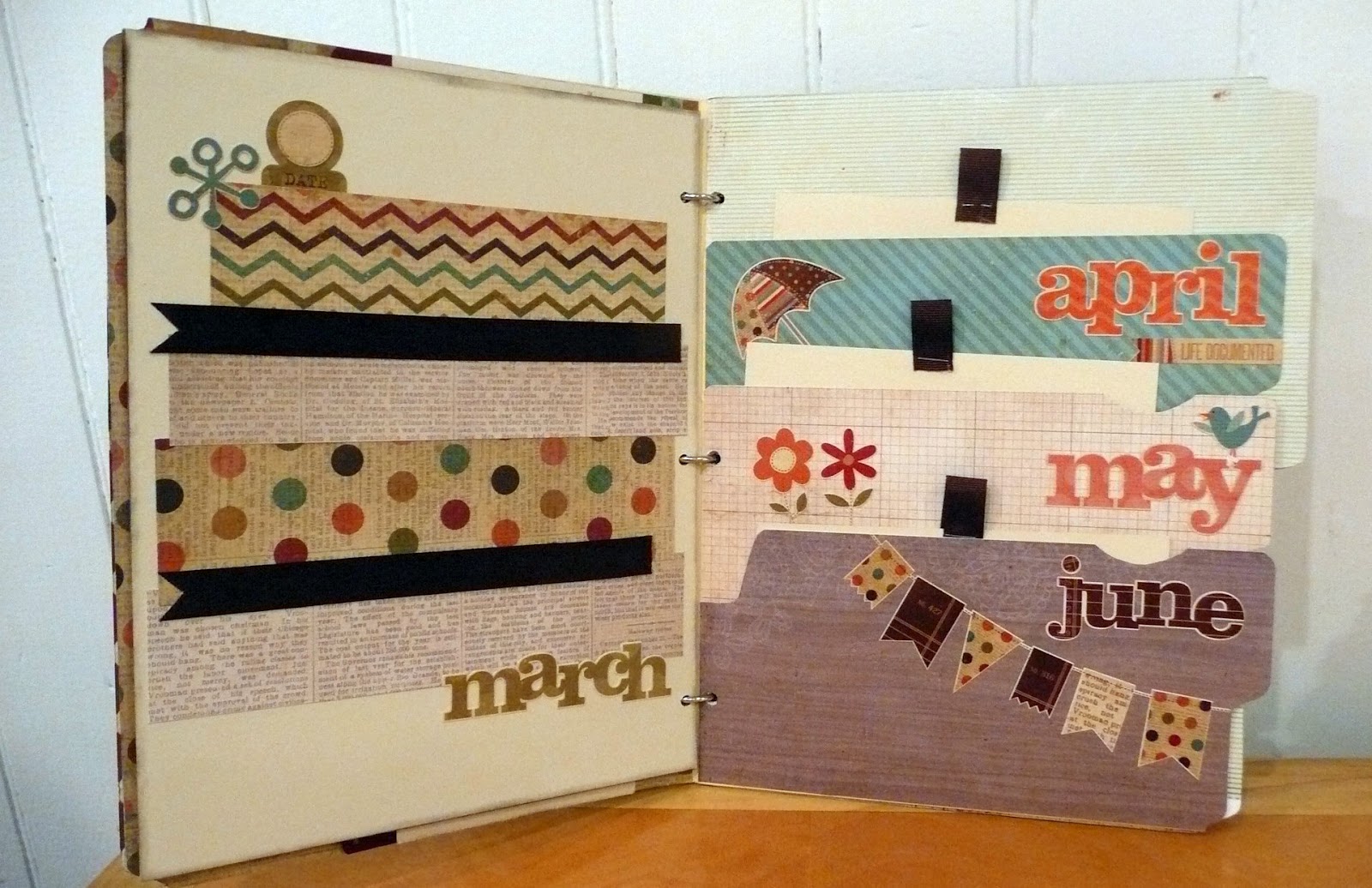 Paper! Paper!: File Folder Album