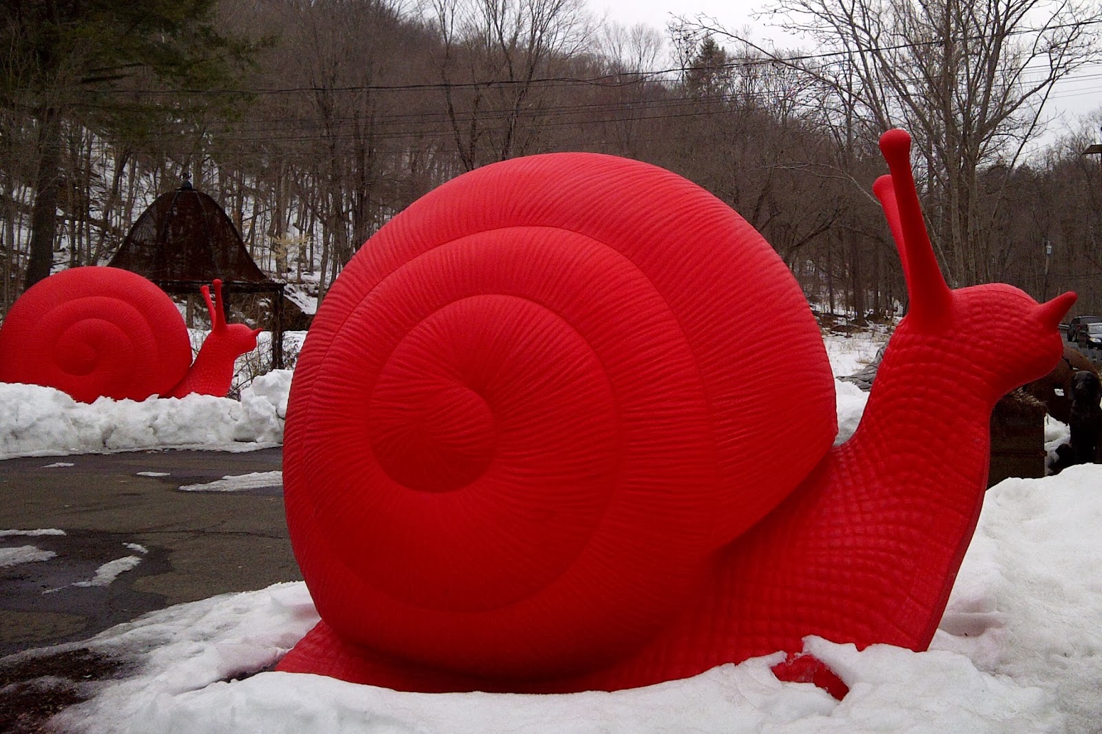 J-TWO-O: Invasion of the Giant Red Plastic Snails