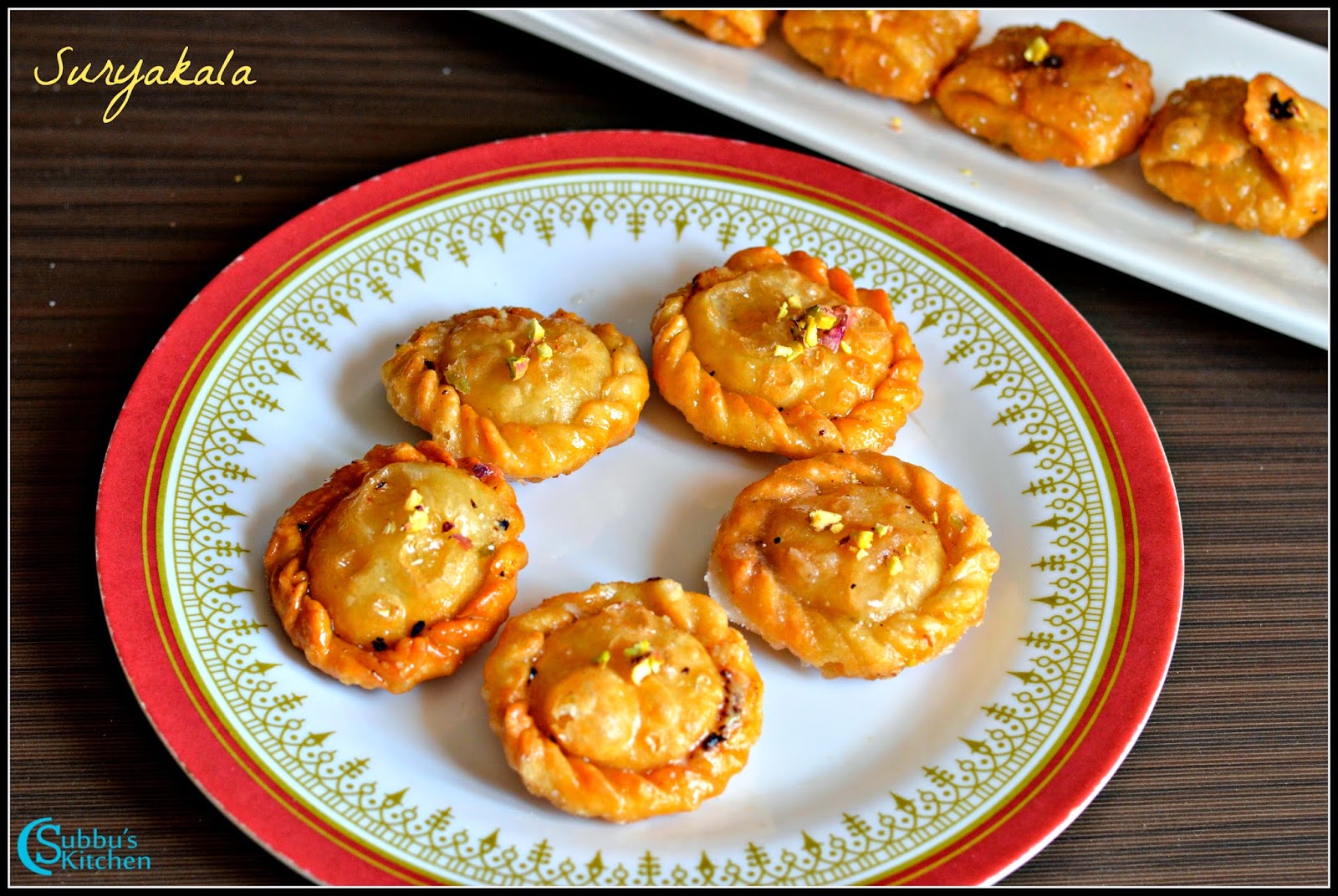 Suryakala, Chandrakala, Lavanga Lathika Recipes - Subbus Kitchen