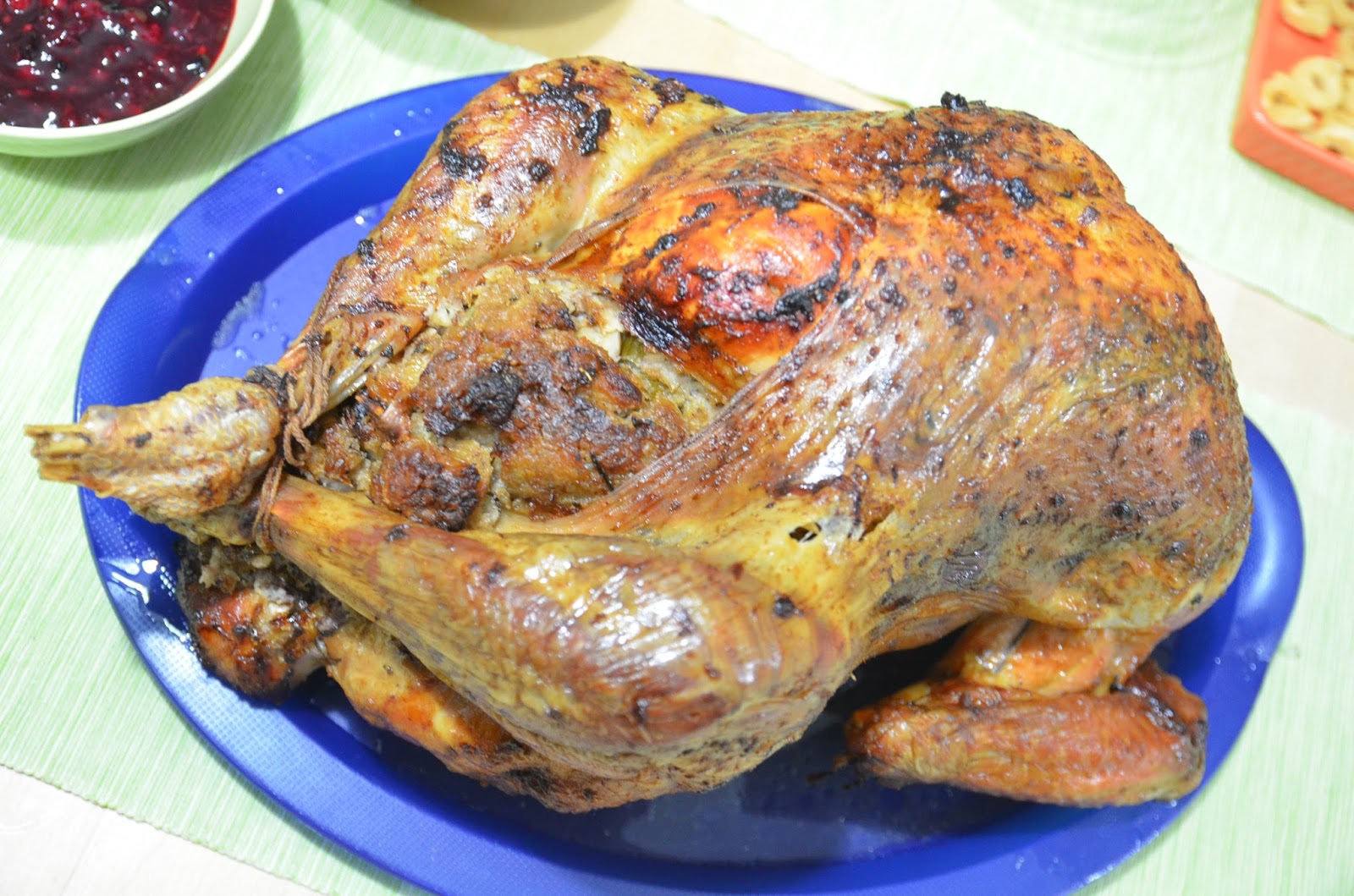 Thanksgiving Turkey (Tacchino del Ringraziamento ripieno di castagne ...