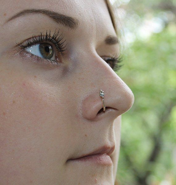 40 Nose Ring Ideas for Adds Pretty your Appearance - AzzFeed