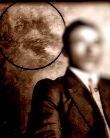 The real evidence of the paranormal: Ghostly face