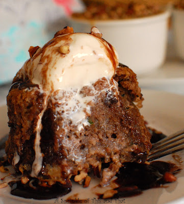 A Sprinkle of This and That: Chocolate Zucchini Bread Pudding