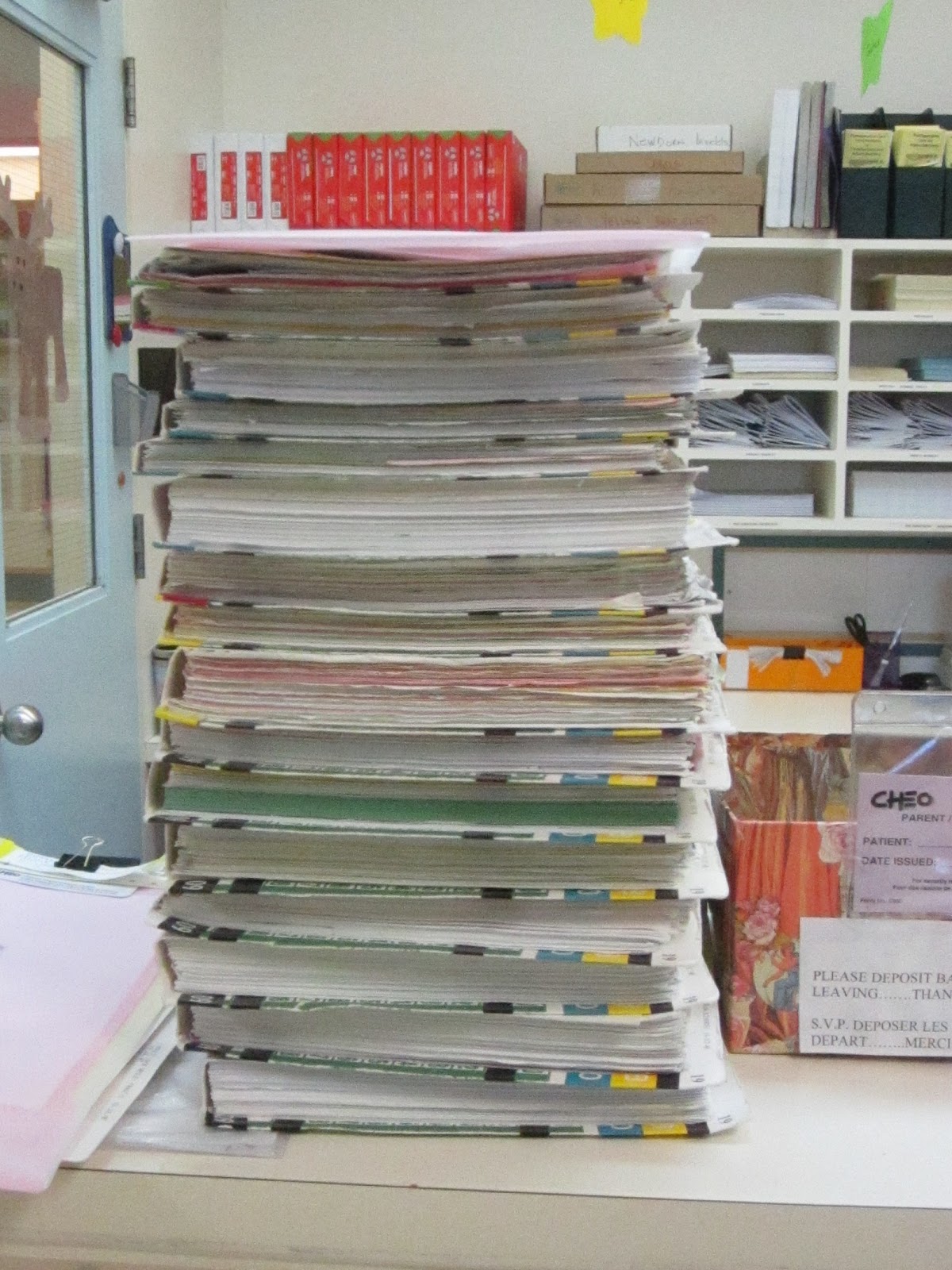 one day at a time: CHEO Chart