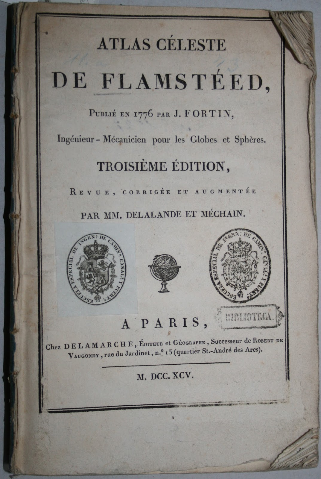 Biblioteca de Caminos (UPM): Los atlas celestes de John Flamsteed de la ...