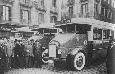 BARCELOFÍLIA : AUTOBUS SOMUA. Autobusos Roca. (1928-1958)