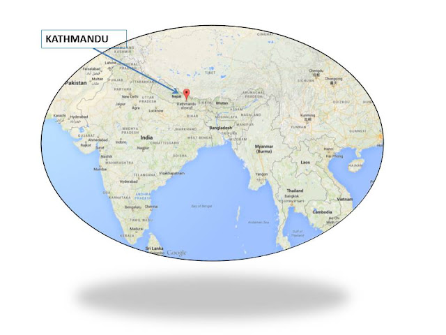 Where Is Kathmandu Located On The World Map - United States Map