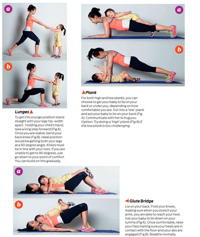 Power Girl Fitness: MUMMY BODY WORKOUT