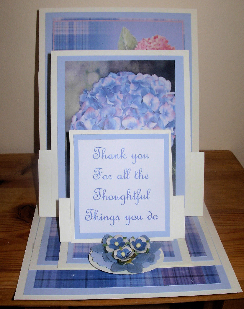 Card Art Kilcoole Tutorials: C5 Triple Easel Card Tutorial