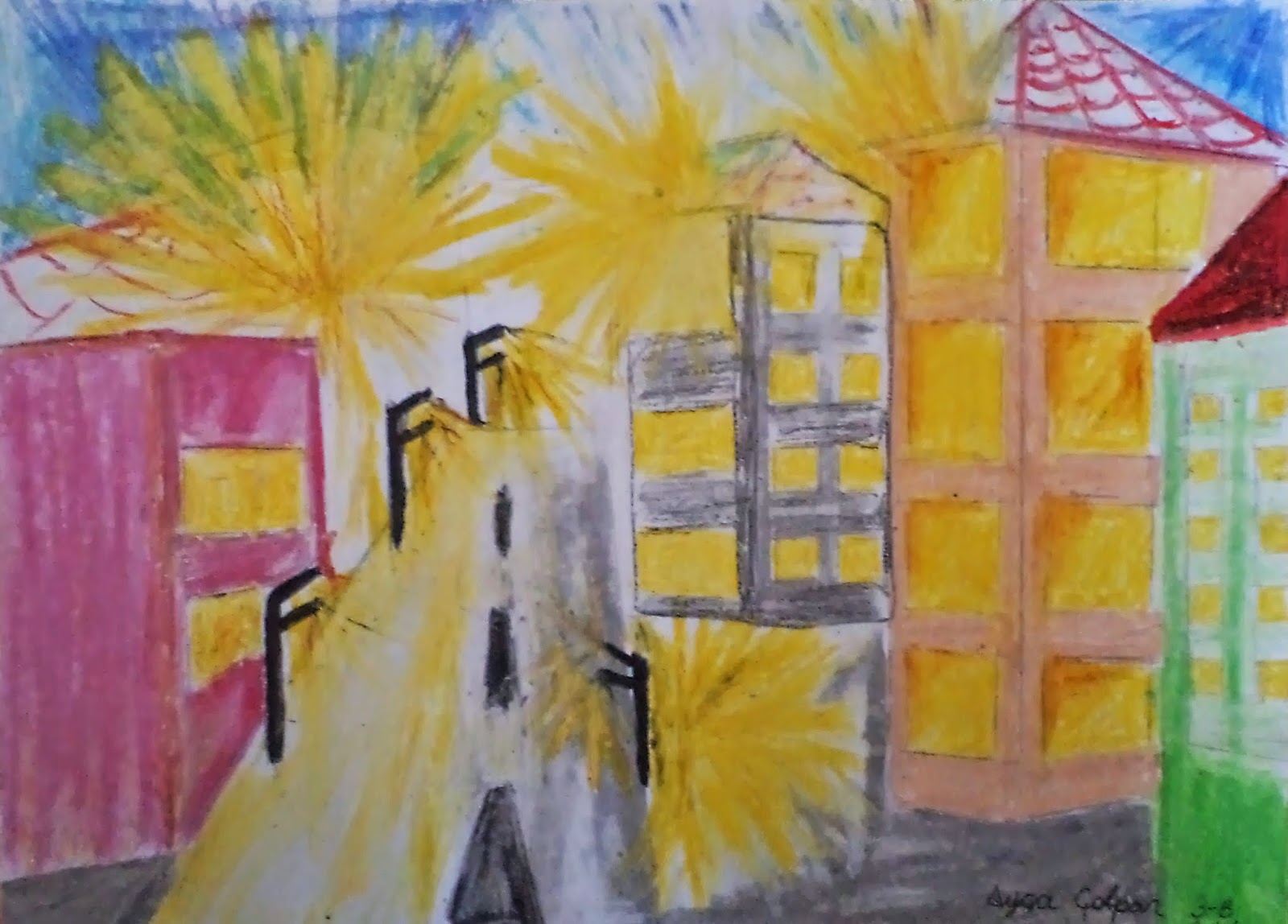 Dive in the Sky: Light Pollution Drawings - Turkey