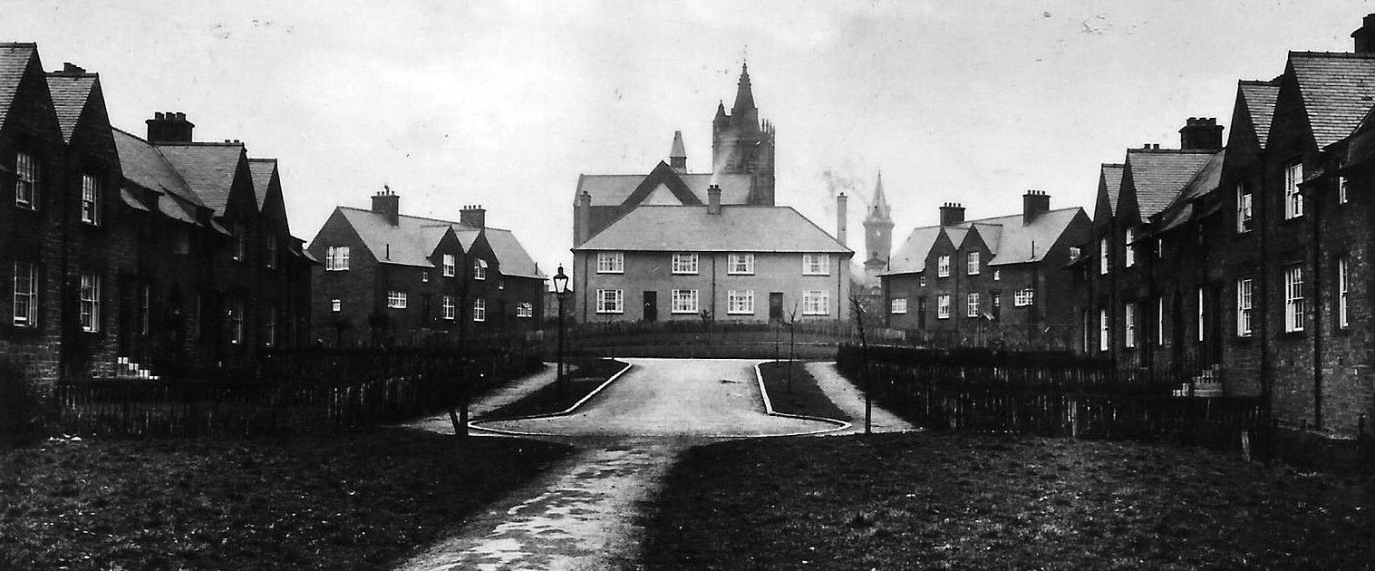 Tour Scotland: Old Photograph Victoria Park Lockerbie Scotland