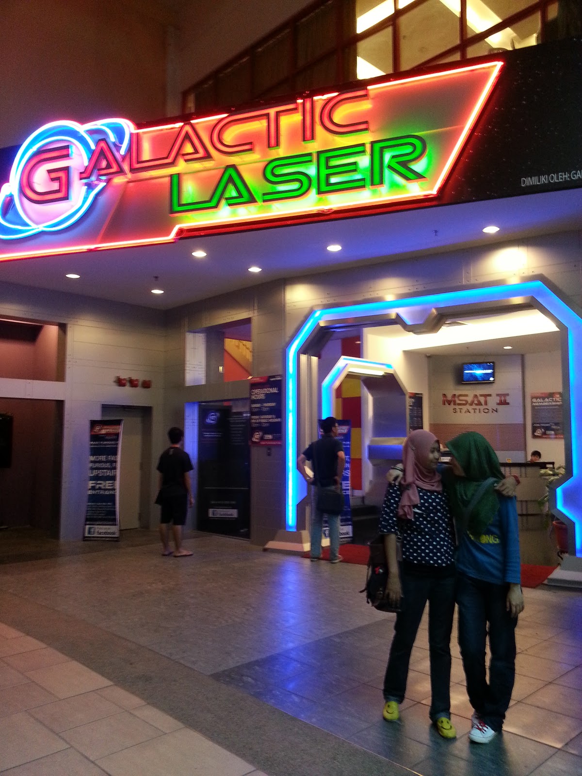 my motion pictures: Galactic Laser Mid Valley (laser tag)