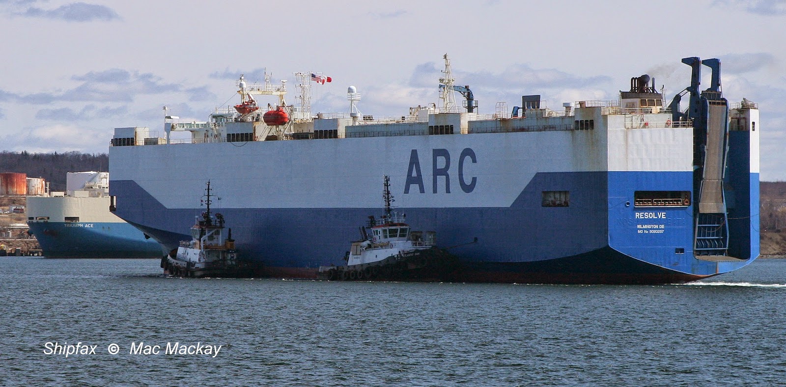 Shipfax: Triumph Ace and Resolve - more for Autoport