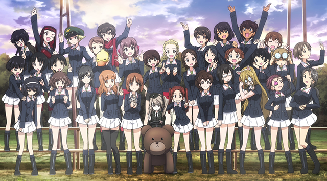 The Bernel Zone: 'Girls und Panzer' Is Delightfully Absurd