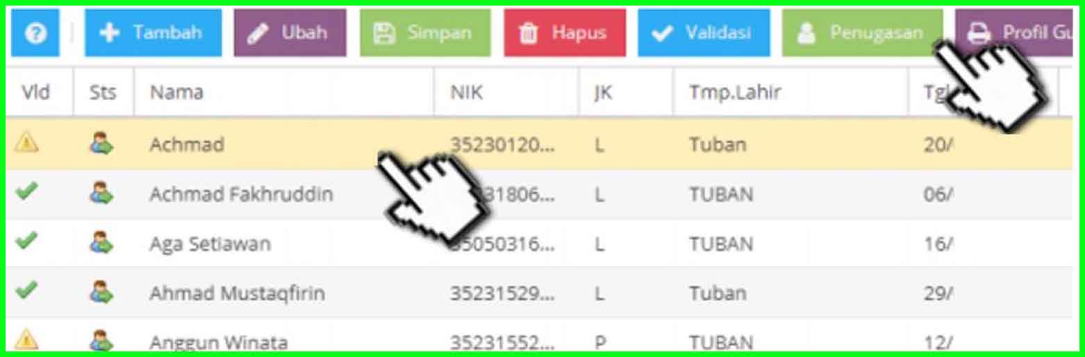 Cara Edit Data Pribadi Guru dan Pegawai GTK di Aplikasi Dapodikdasmen ...