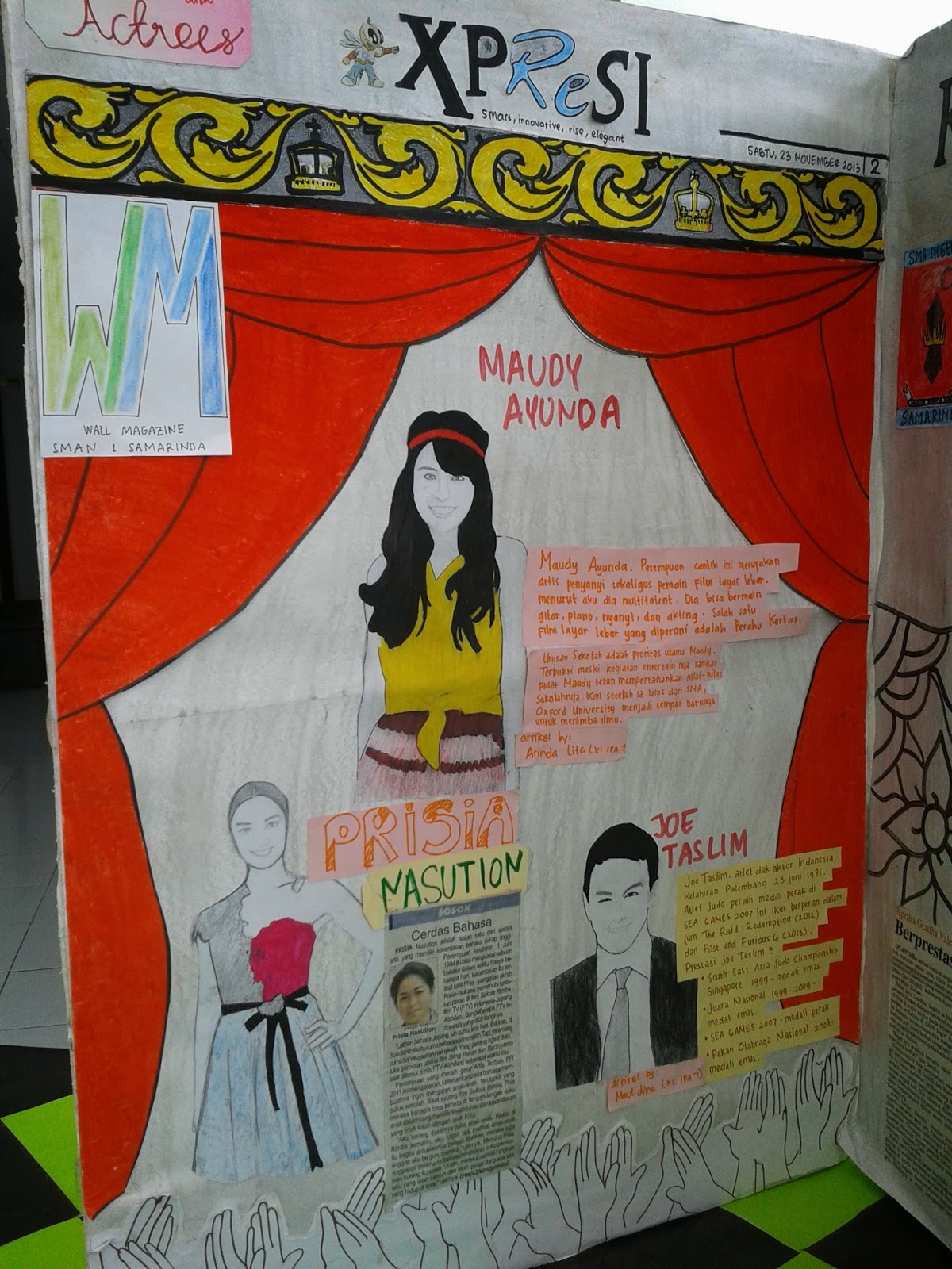 SMANSA WALL MAGAZINE: Karya Mading
