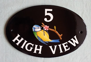 Hand Painted House Signs by Ceramic Art: Latest Hand Painted Ceramic ...