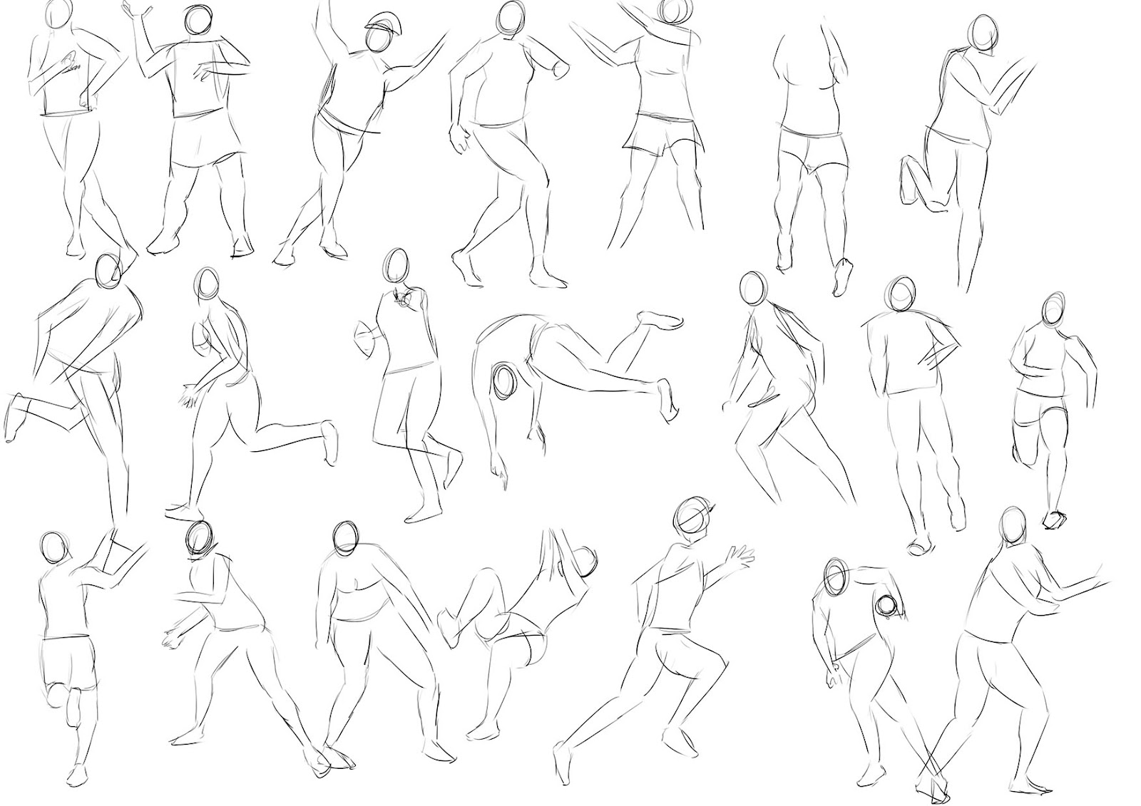 Red Earth Art: Full Body Gestures
