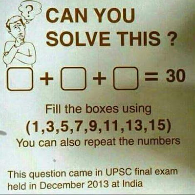 Can you solve this?