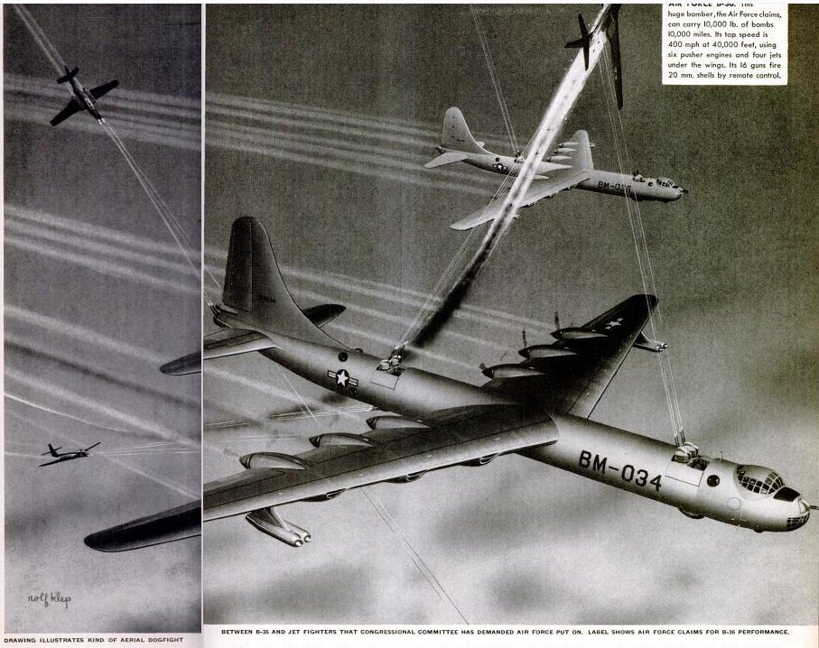 Daydream Notes: The Convair B-36 Peacemaker