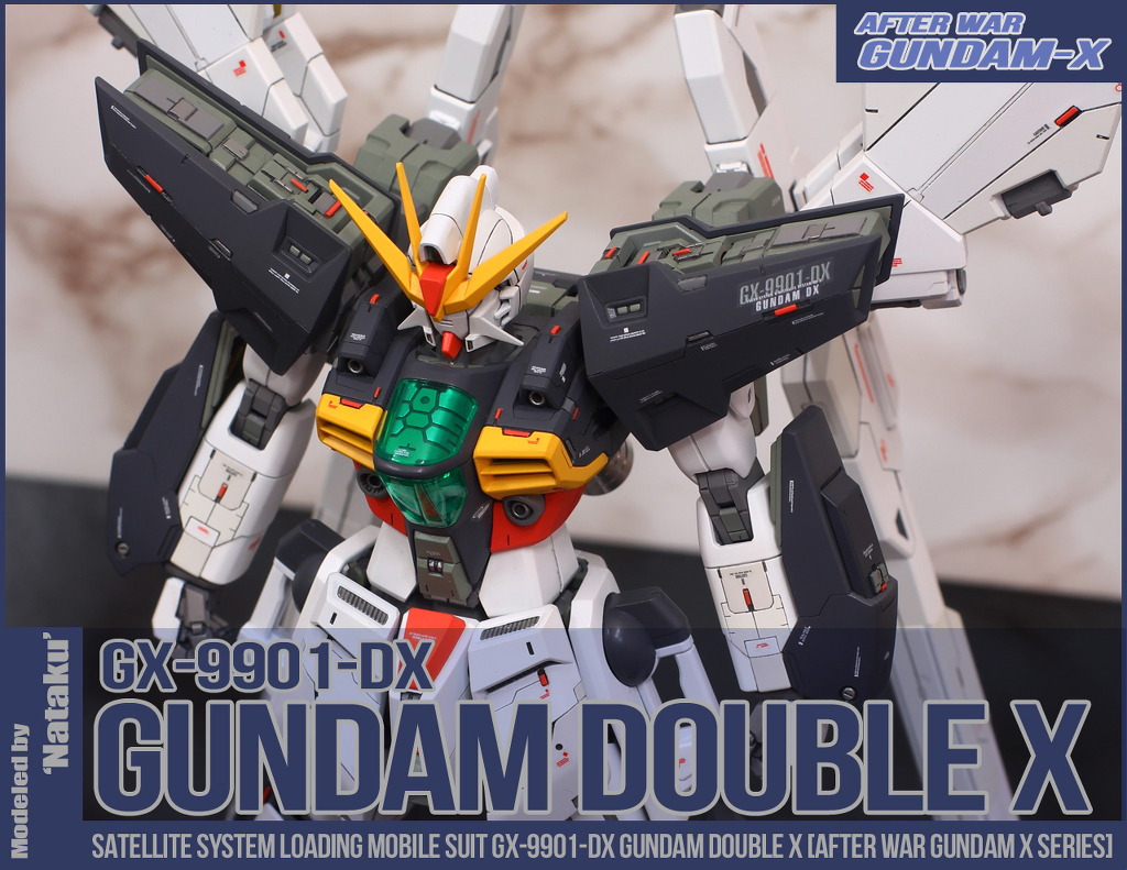 GUNDAM GUY: MG 1/100 GX-9901-DX Gundam Double X - Customized Build