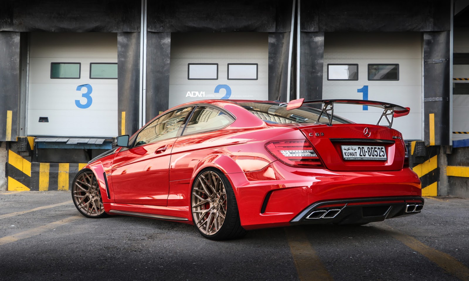 2013 Mercedes-Benz C63 AMG Black Series ADV10.0 M.V2 Wheels | BENZTUNING