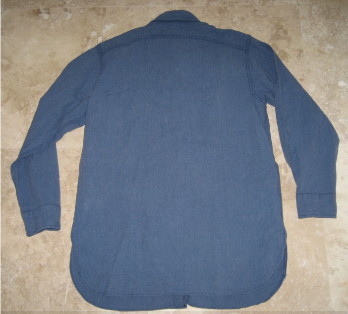 vintage workwear: 1930's Era BIG YANK DELUXE Vintage Work Shirt