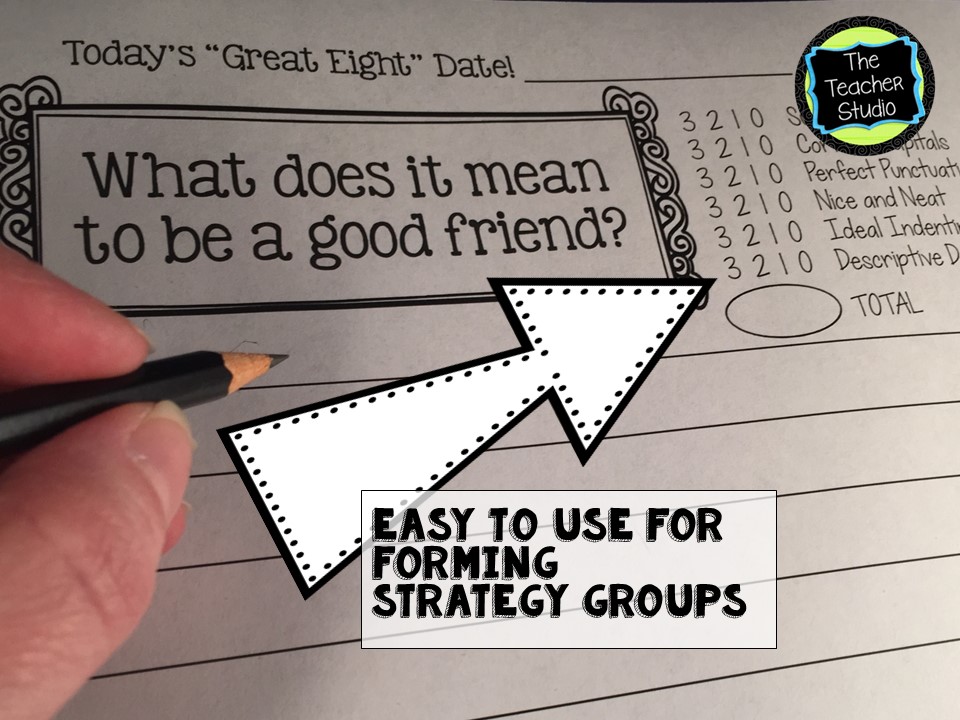 Student Self Assessment with Writing and Strategy Groups | Upper ...