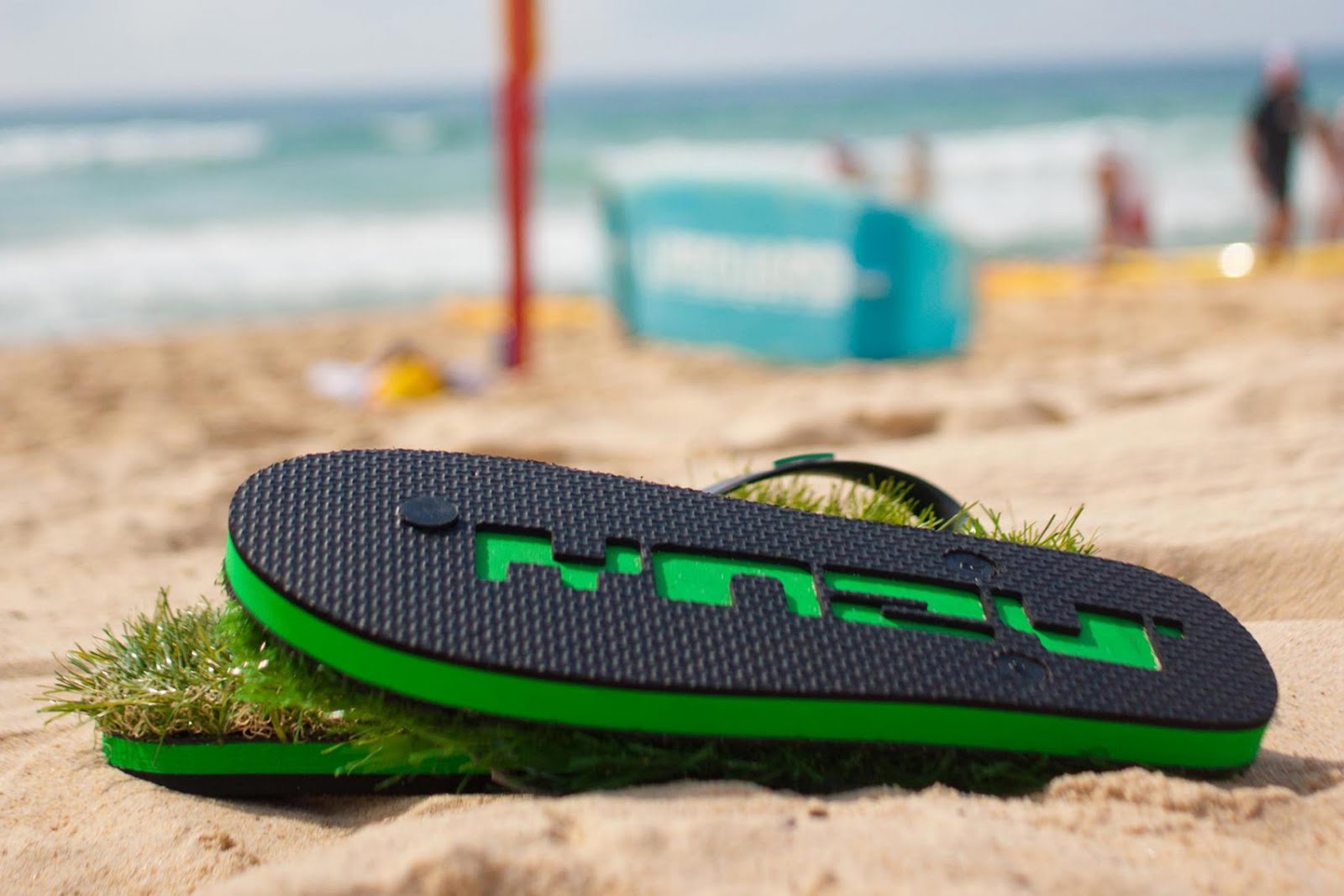 If It's Hip, It's Here (Archives): Grass Lined Flip Flops! KUSA Shoes ...