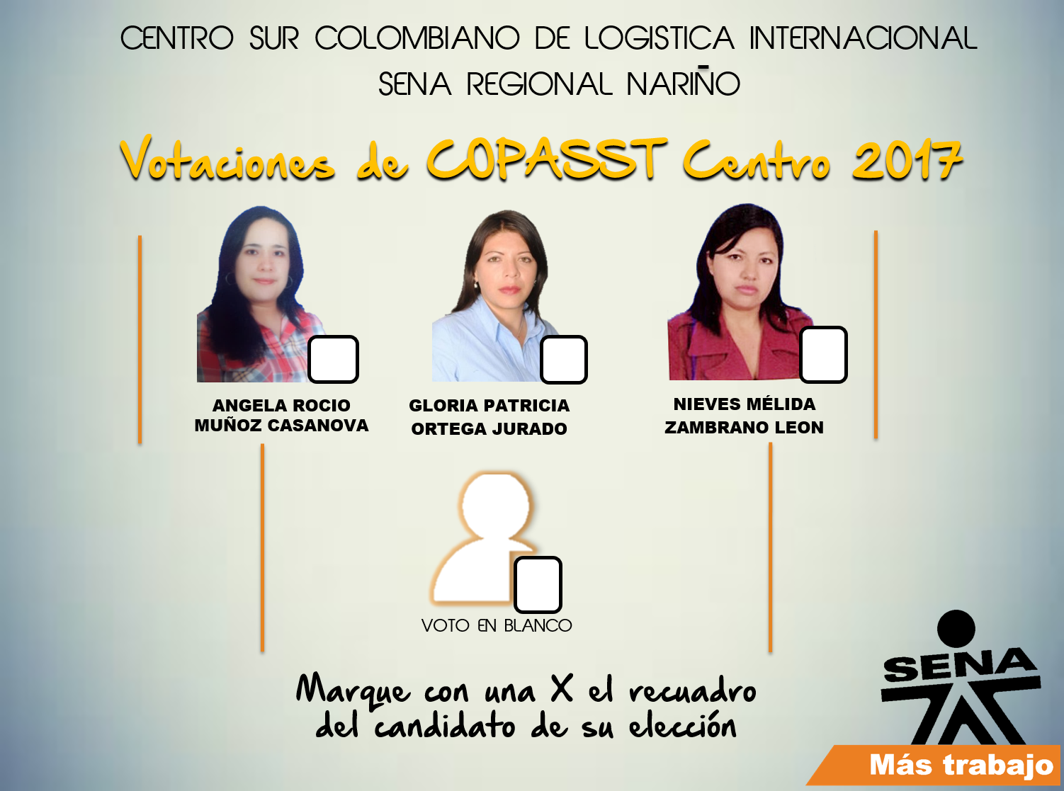 Centro Sur Colombiano de Logística Internacional: CANDIDATAS ELECCIÓN ...