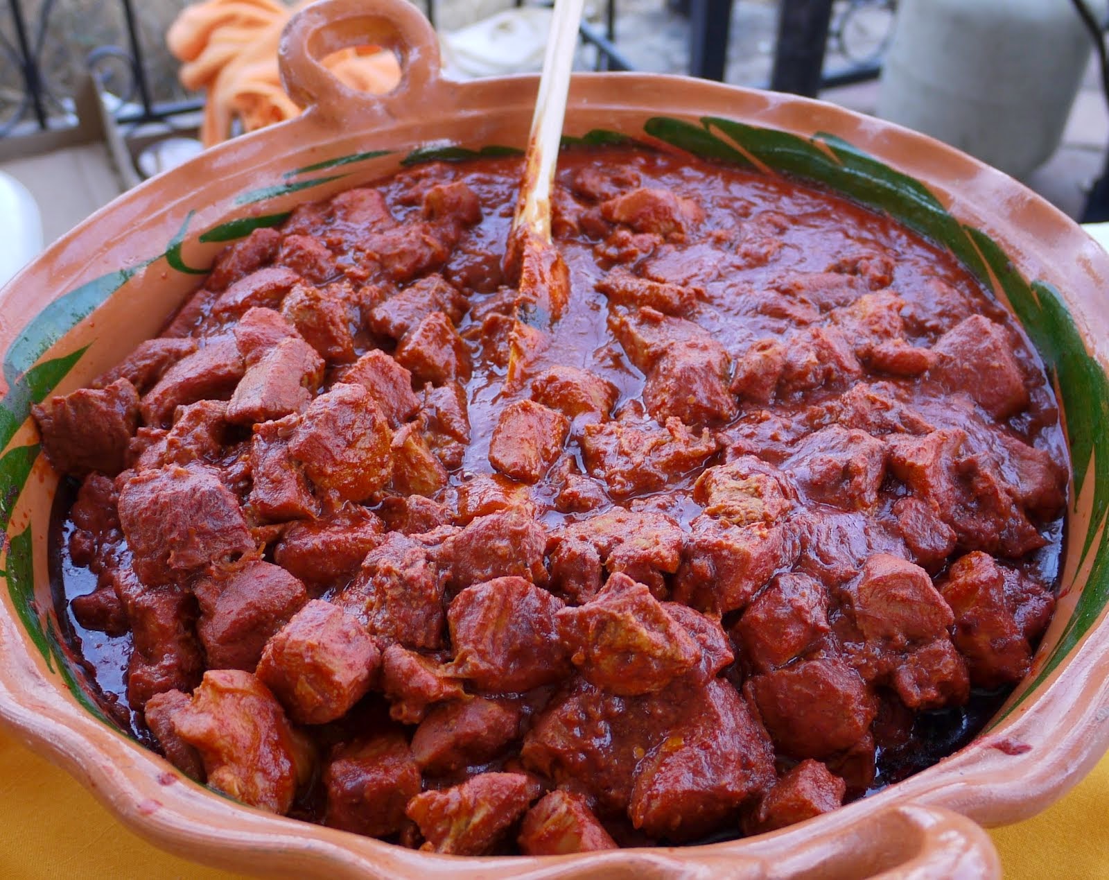 Asado de puerco estilo Durango