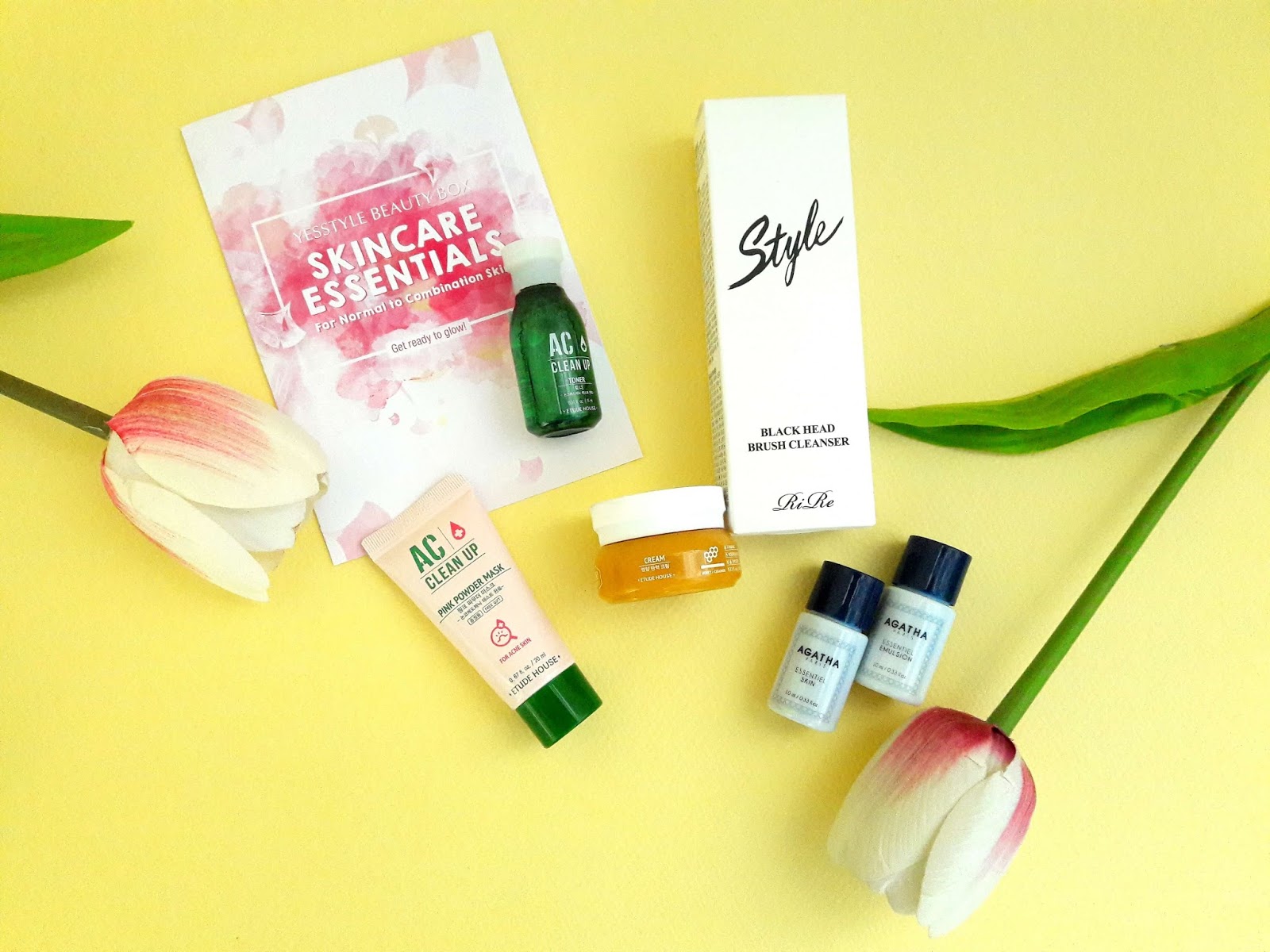 YesStyle Beauty Box - Skincare Essentials - Pink Daisy Loves