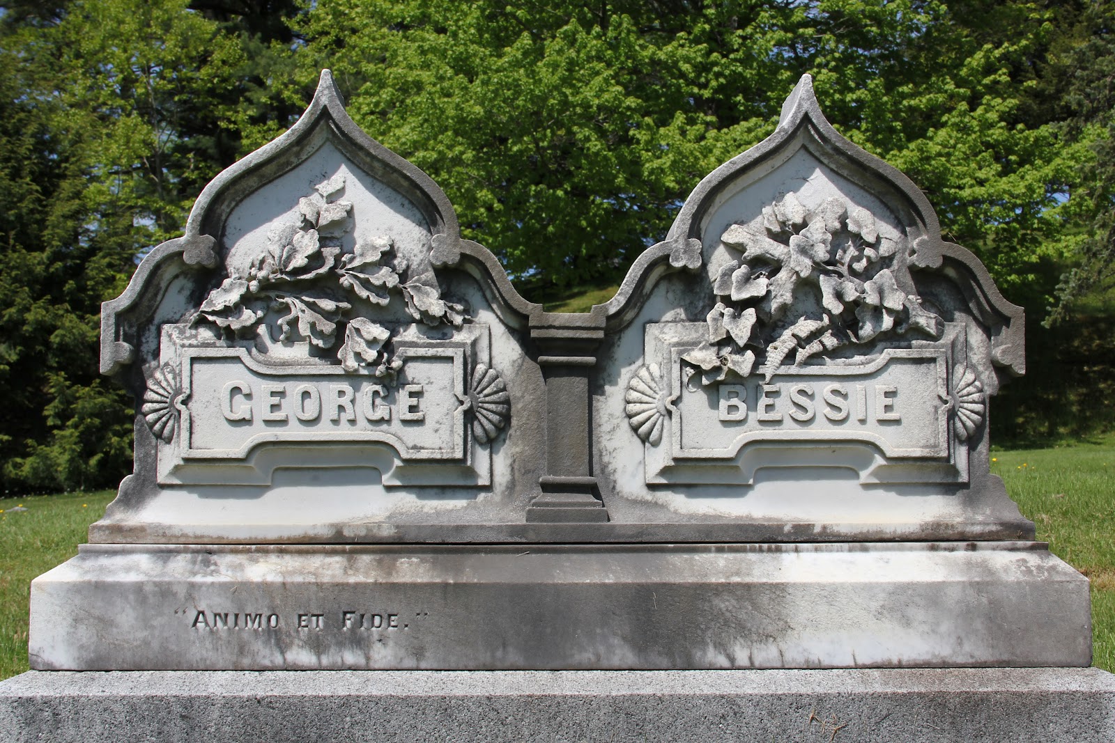 Taphophile Corner: Reading Flora on stones