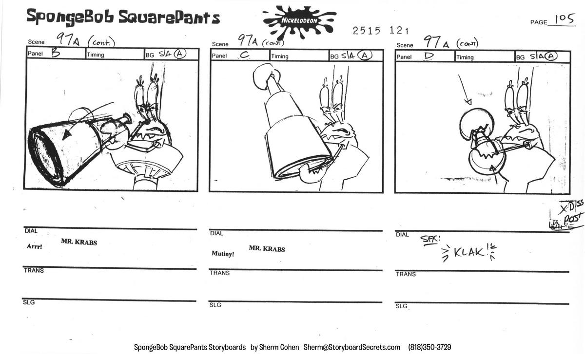 Sherm Cohen Storyboard Artist: SpongeBob Storyboards: The FUN Show