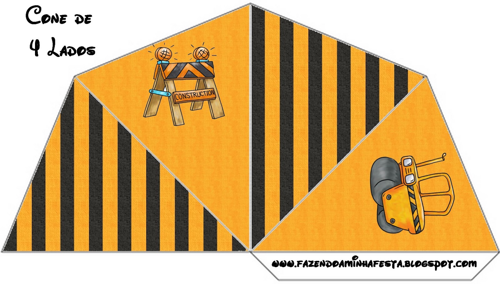 Construction Themed Party: Free Party Printables. - Oh My Fiesta! in ...