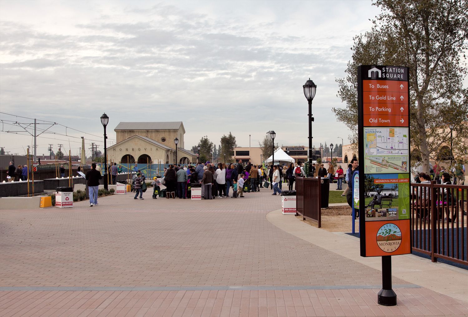 Monrovia Station Square Grand Opening