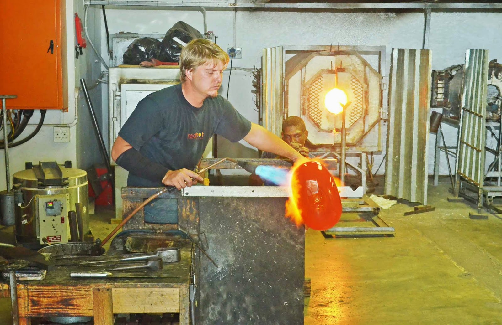 .: Glass blowing, chocolate and craft beer at Spice Route