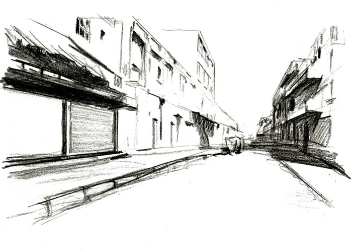 Drawing 1: One Point Perspective