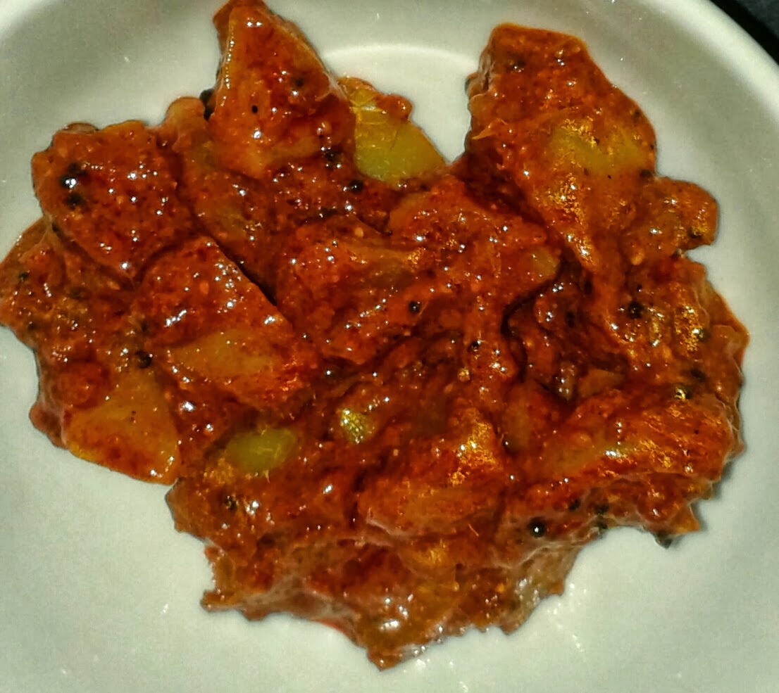 Jayanthi's Indian Recipes: Gooseberry Pickle