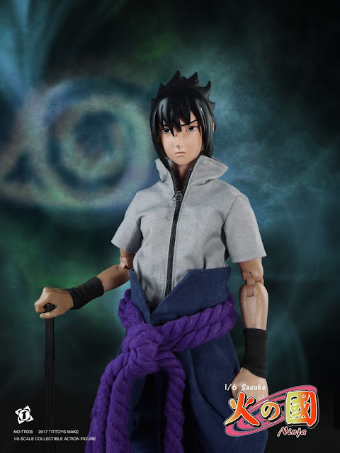 toyhaven: T Toy Model 1/6th scale Ninja Sasuke 12-inch figure from ...