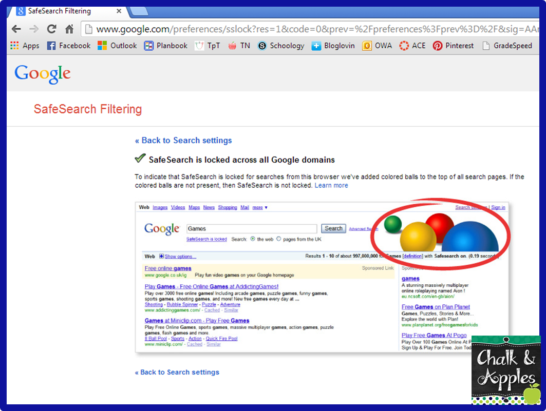 Teaching Trio: Tech Thursday: Google Safe Search