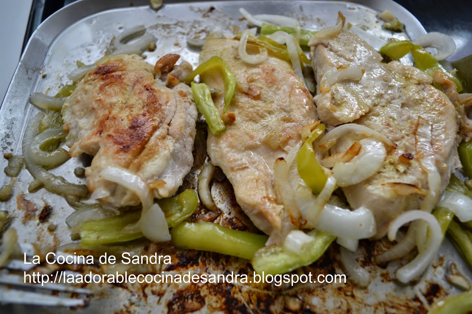 La Cocina de Sandra: FILETES DE PECHUGA DE POLLO A LA PLANCHA