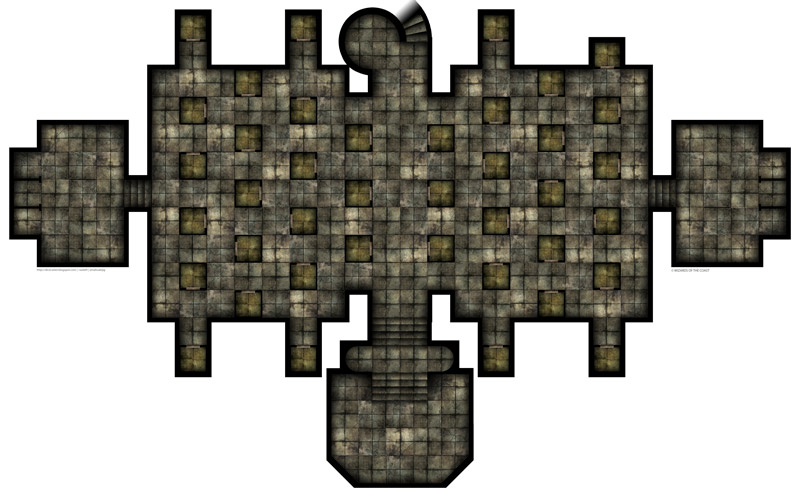 Ravenloft catacombs battle map - msacatalog
