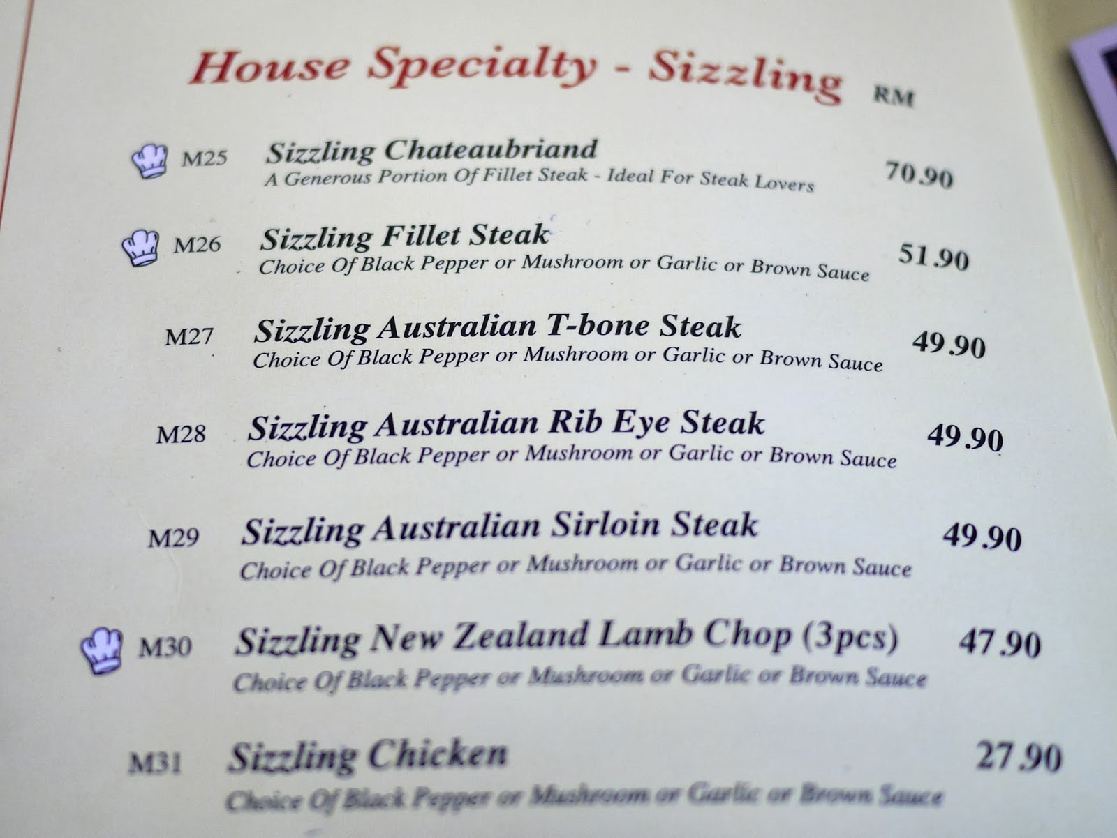 Coliseum Cafe and Grill Room @ Plaza 33 PJ - Good Halal Steak - Spicy ...