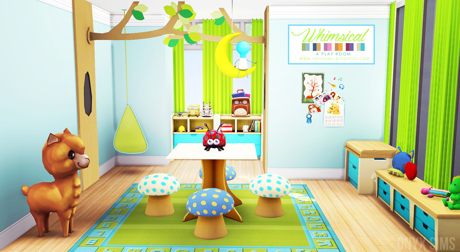 My Sims 4 Blog: Whimsical Playroom by KiaraRawks