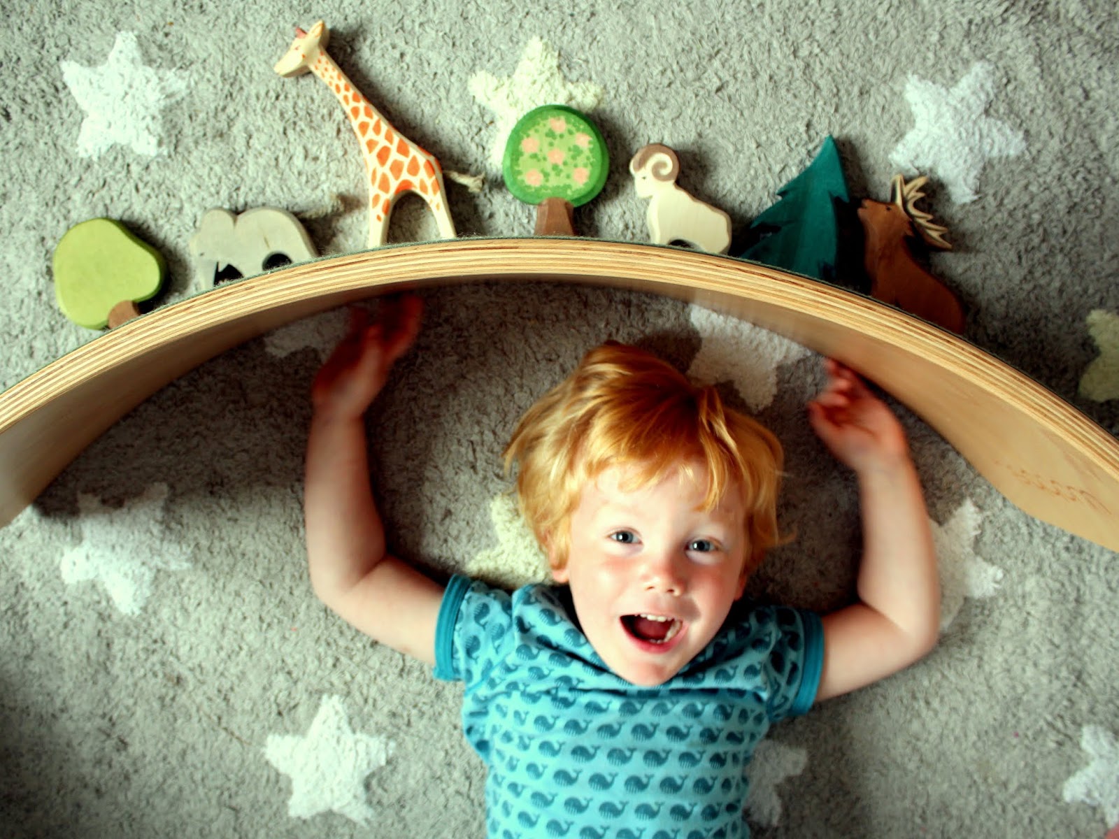 Das Wobbel Balance Board - so natürlich und unglaublich vielseitig ...