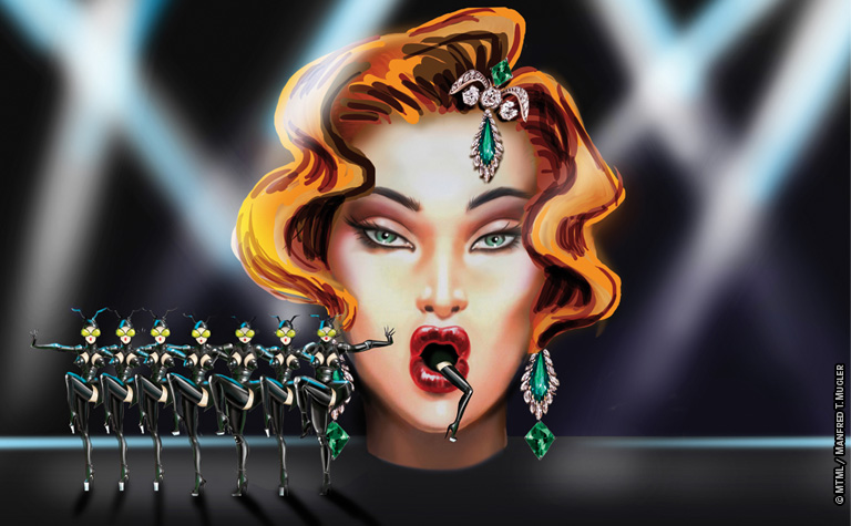 Les Mugler Follies - DAME SKARLETTE